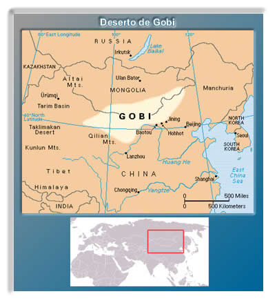 Deserto de Gobi - Biomas da Mongólia e da China - InfoEscola