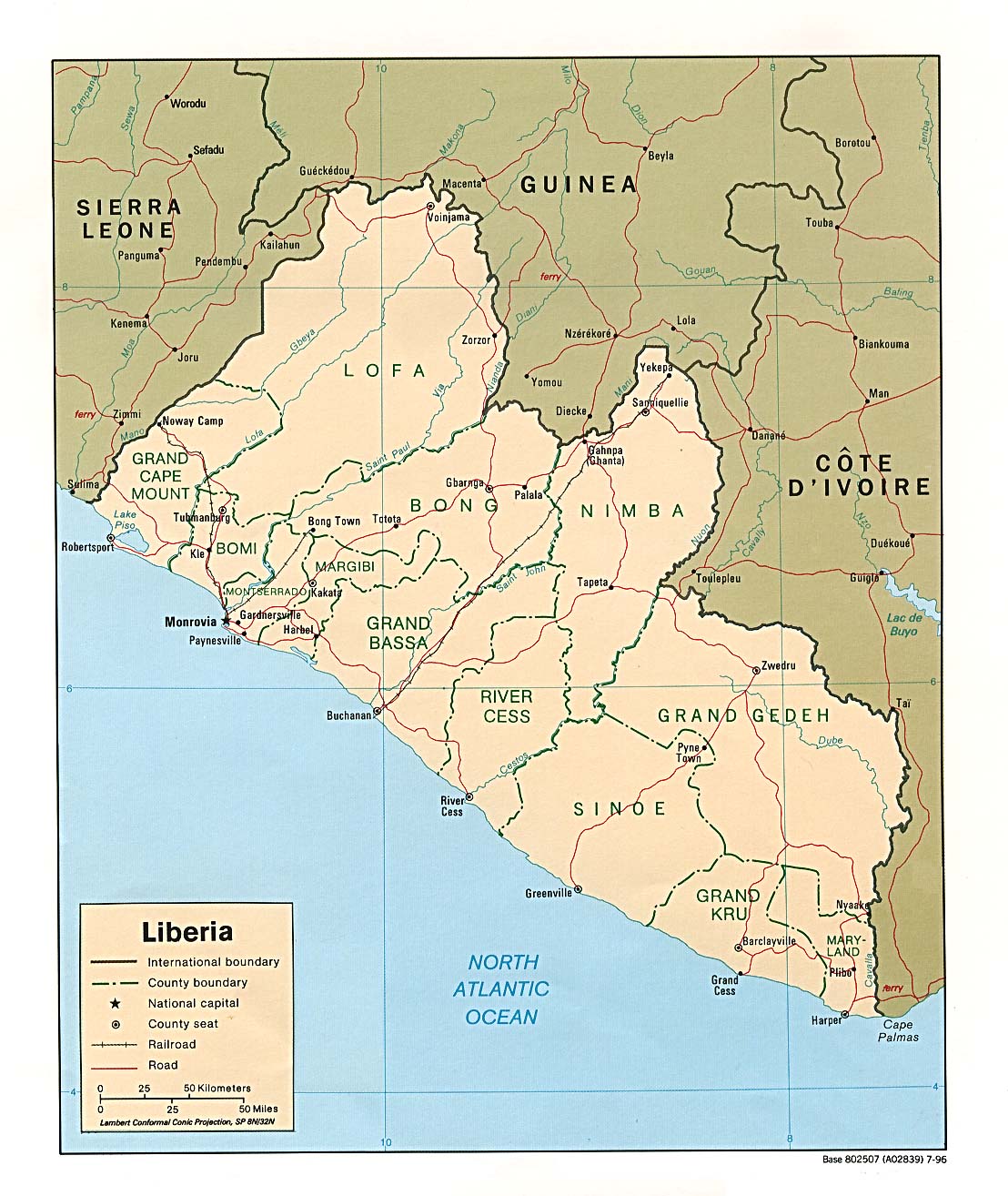 Libéria - África - InfoEscola