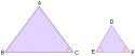 Semelhança de triângulos - Geometria - Matemática - InfoEscola