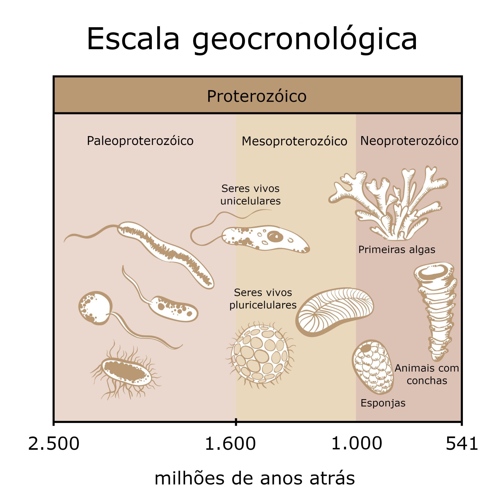 Éon Proterozóico - Geologia - InfoEscola
