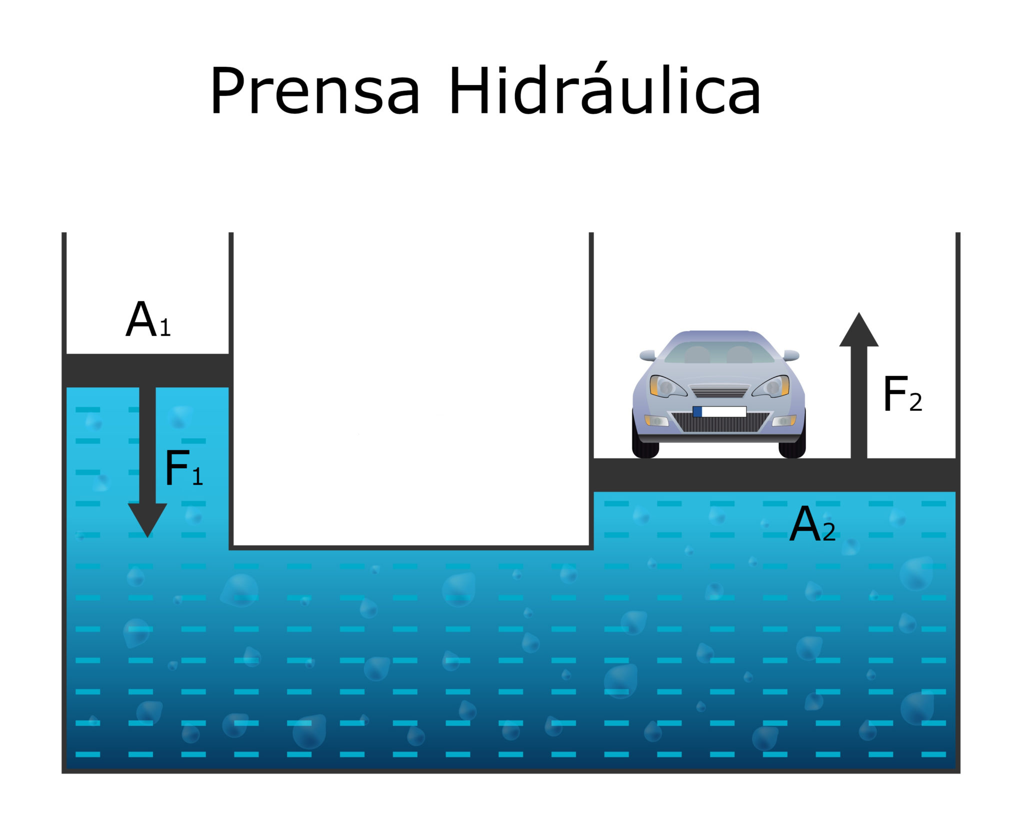Prensa Hidraulica Principio De Pascal