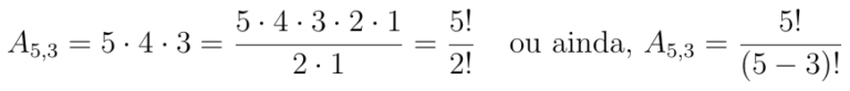 Arranjo simples - Combinatória - Matemática - InfoEscola